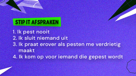 Stip it afspraken - Zapp